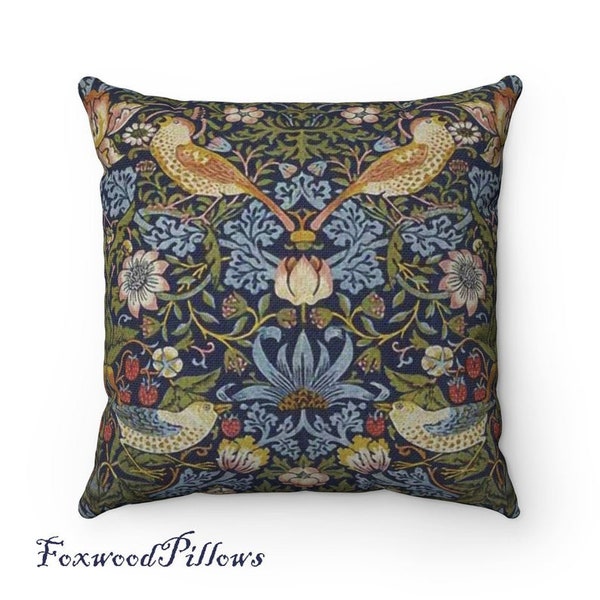 William Morris Tapestry Pillow - Etsy