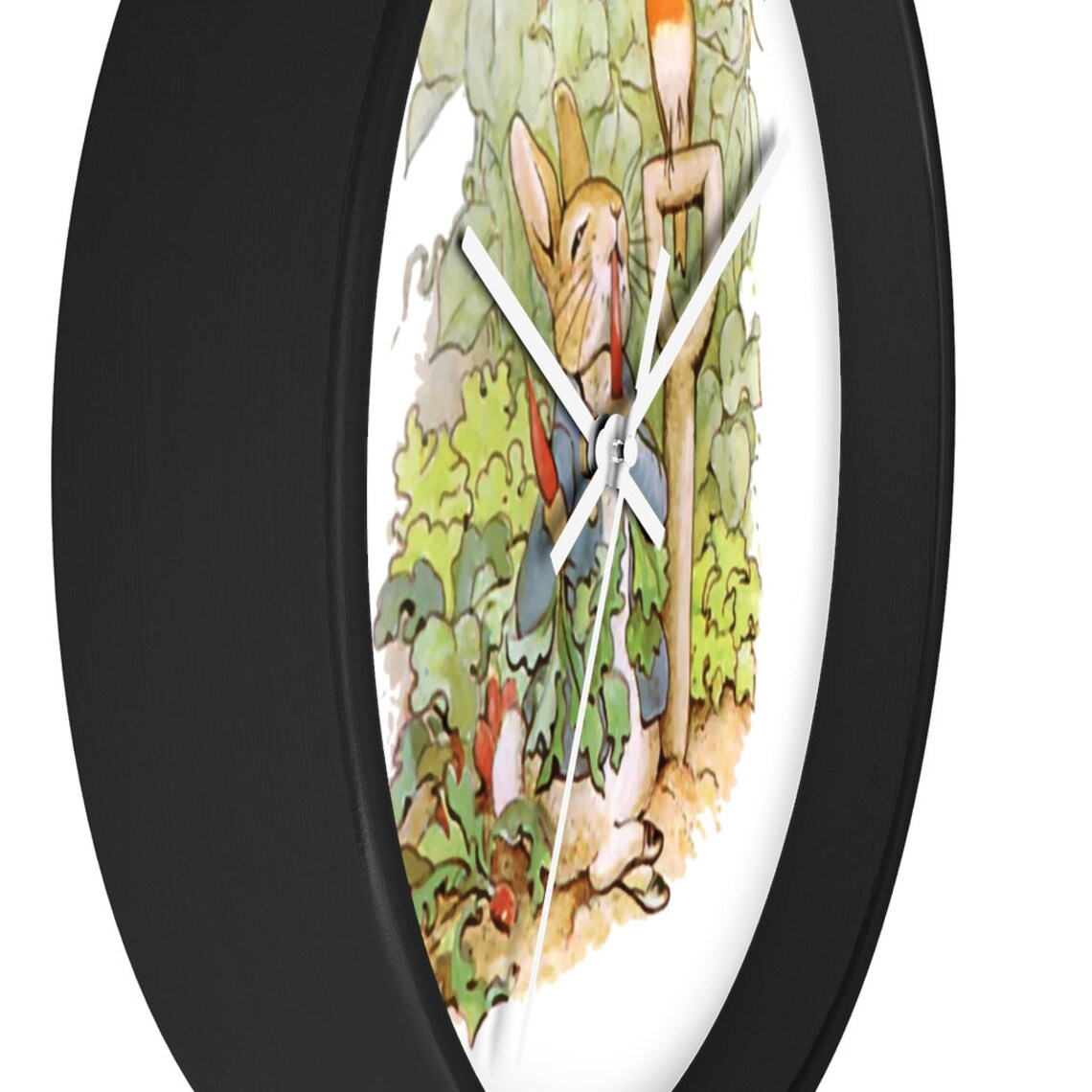 Peter Rabbit Clock Beatrix Potter Gift Rabbit Clock Nursery | Etsy