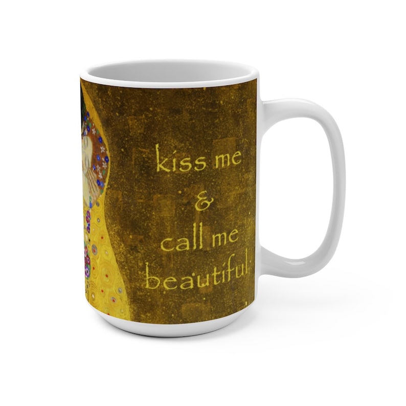 Romantic Mug Gift for Her Kiss Mug Kiss Me Call Me - Etsy