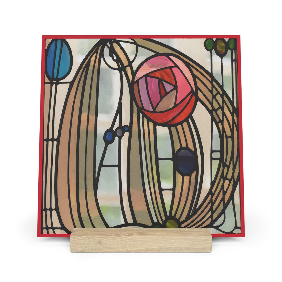 Charles Rennie Mackintosh Glasgow Rose, Art Nouveau Decor, Desk Art ...