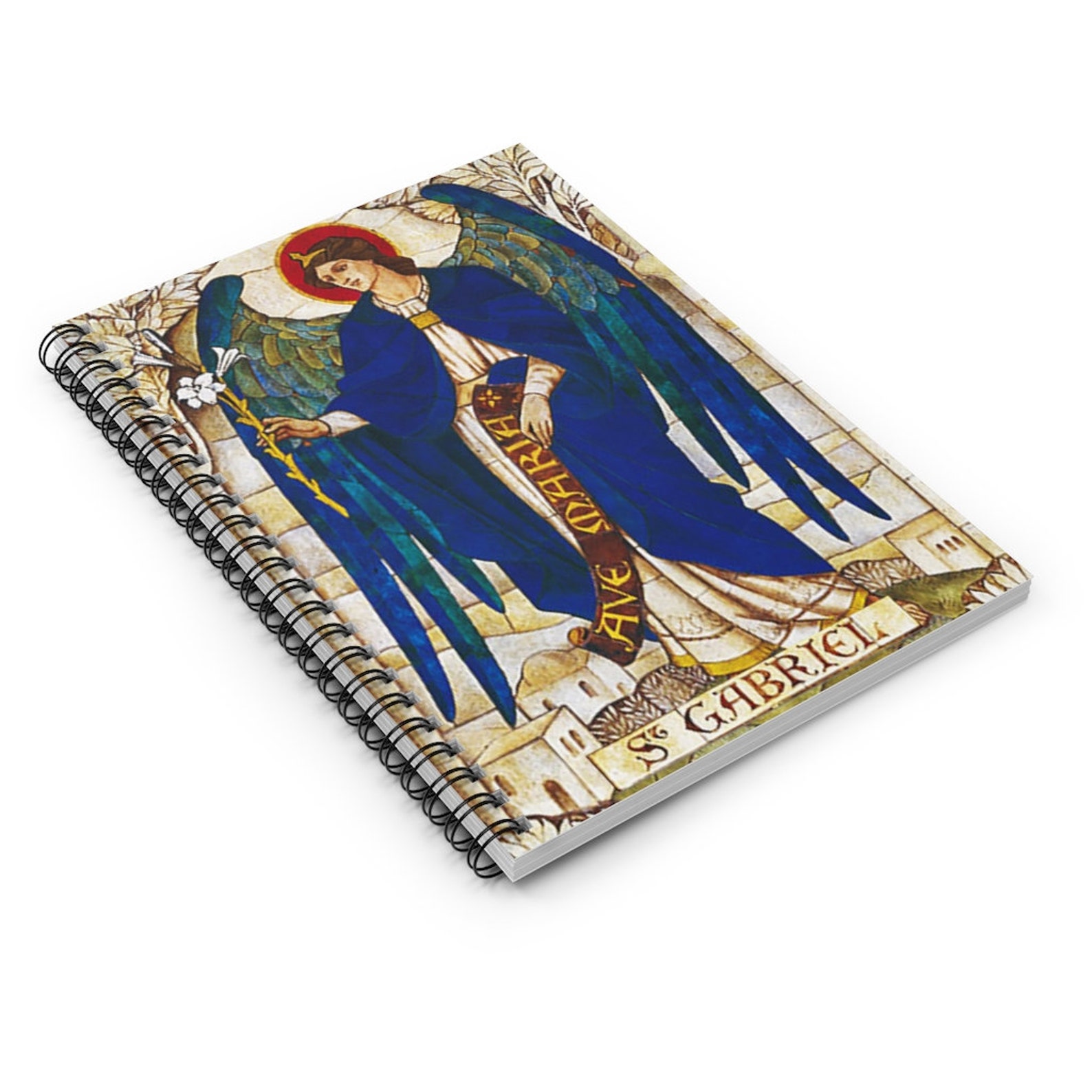 Guardian Angel Journal Angel Journal Gabriel Archangel Art | Etsy