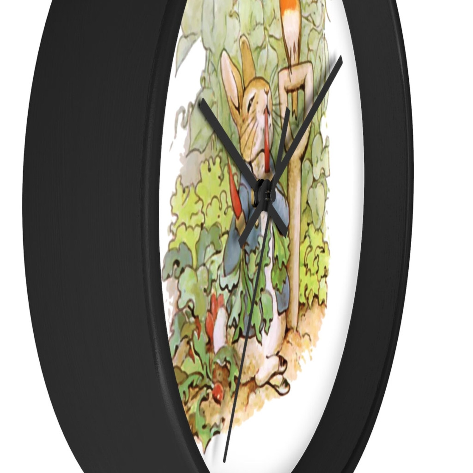 Peter Rabbit Clock Beatrix Potter Gift Rabbit Clock Nursery | Etsy