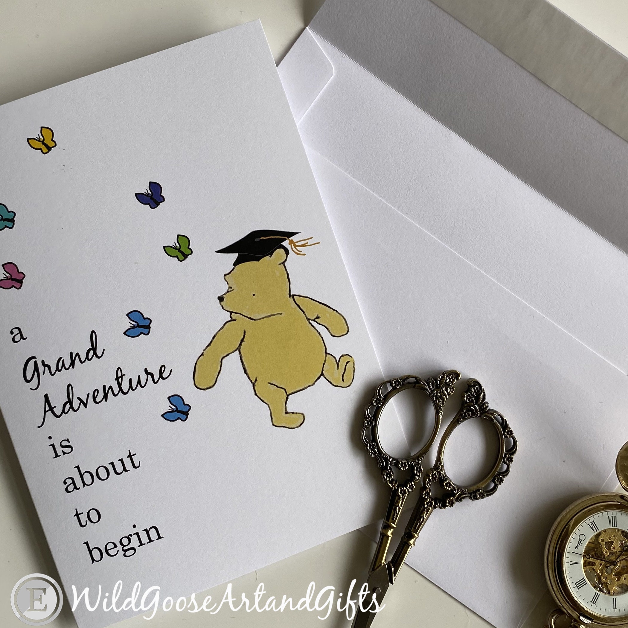 Winnie the pooh graduation bear store