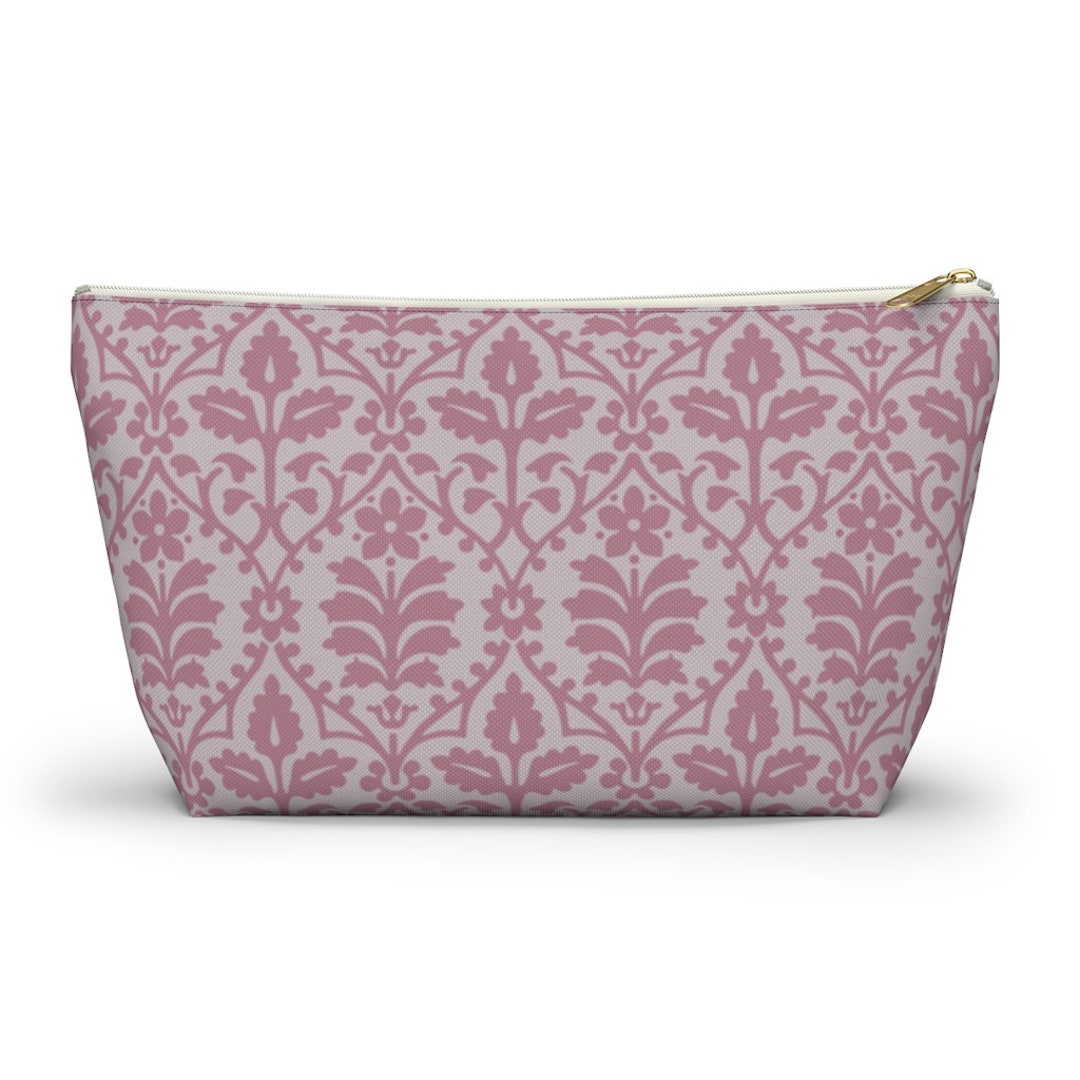 Frühlingsblumen Tasche, Rosa Accessoire Tasche, Reißverschlusstasche ...