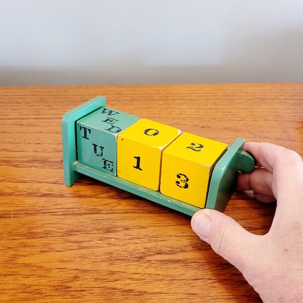 Block Calendar - Etsy