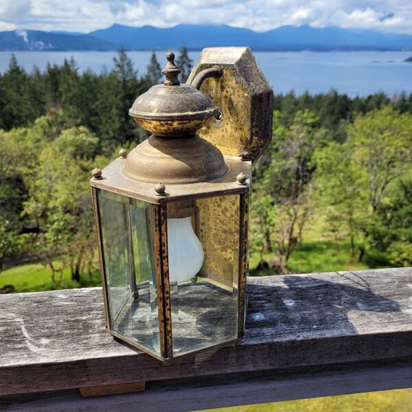 Vintage Porch Light - Etsy
