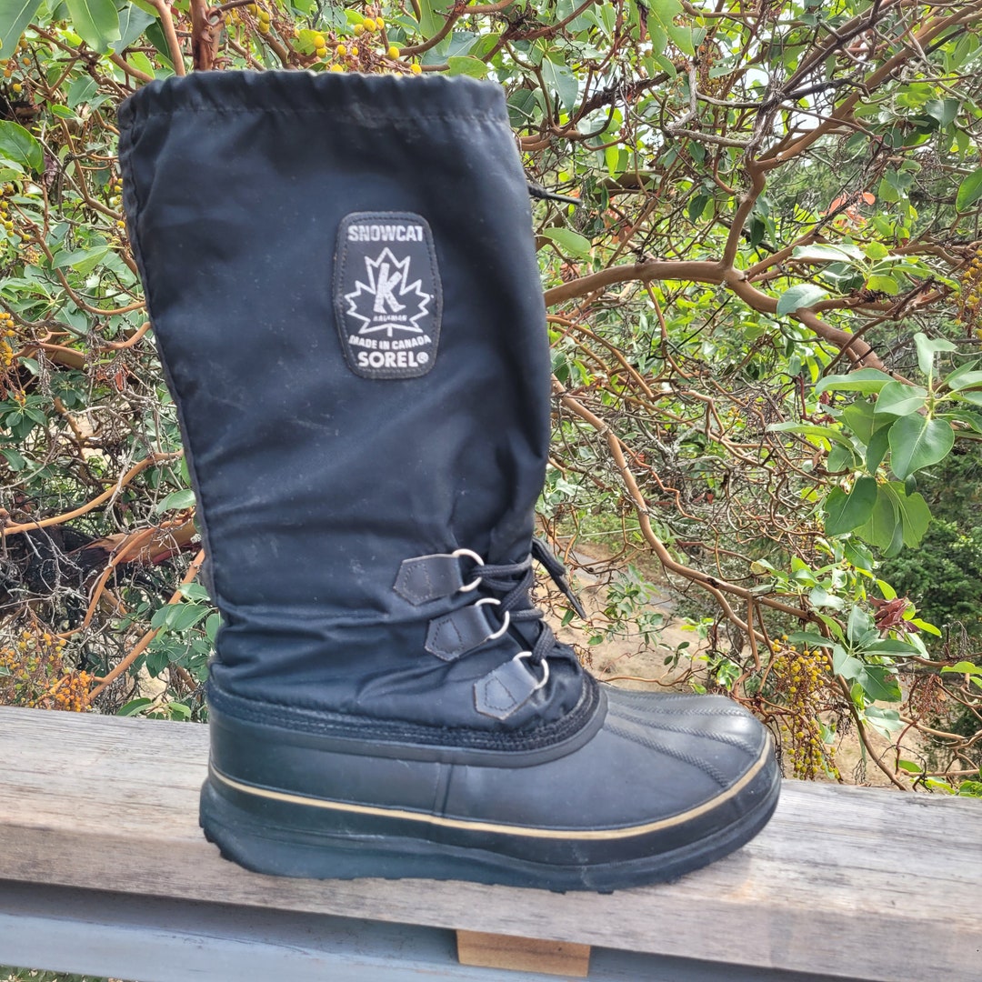 Winter Boots, SOREL Snowcat, Men's Sz 12, Tall, Wool Liner, Kaufman ...