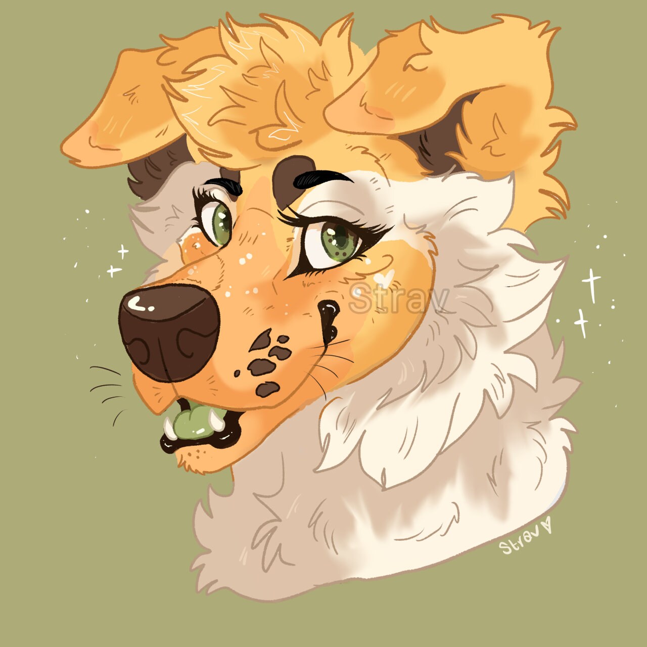 Furry Headshots Sketches - Etsy