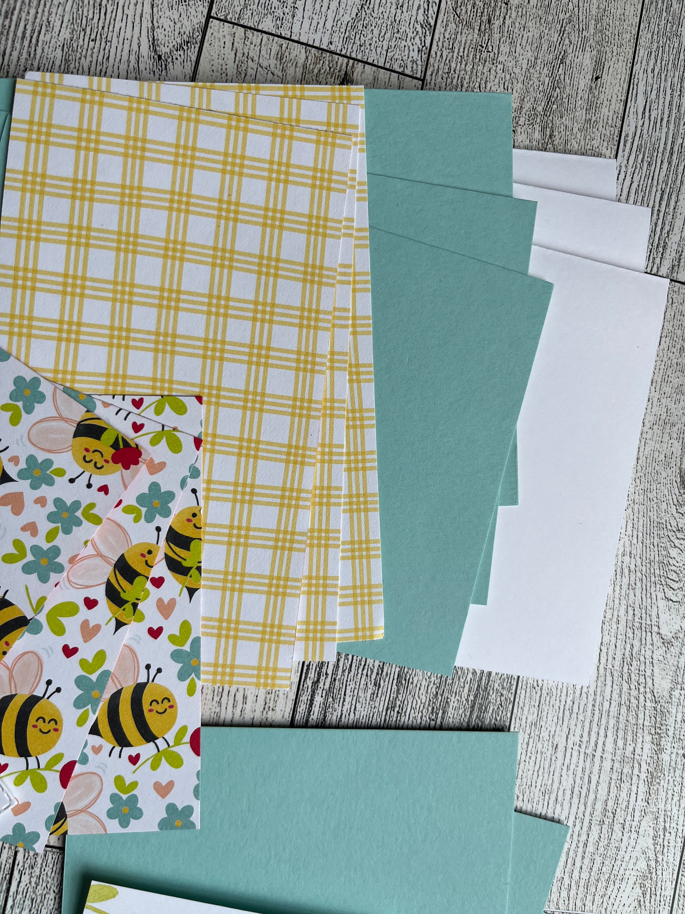 For You Bumblebee Card Kit - Etsy