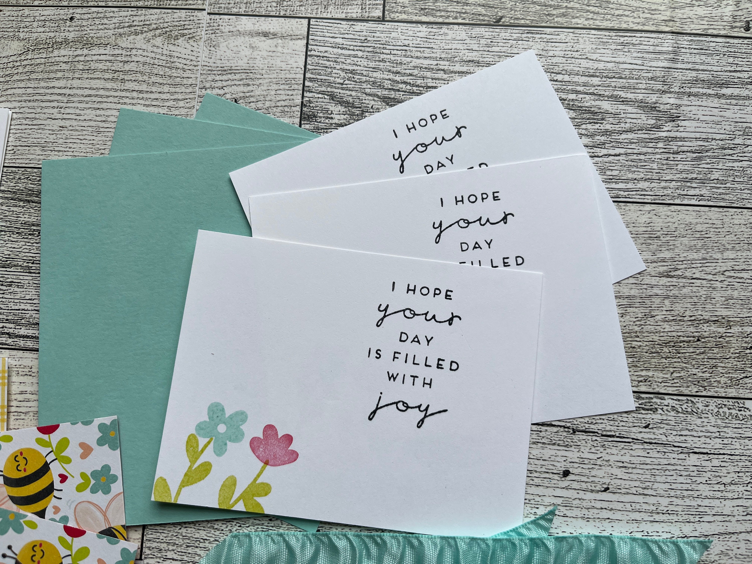 For You Bumblebee Card Kit - Etsy