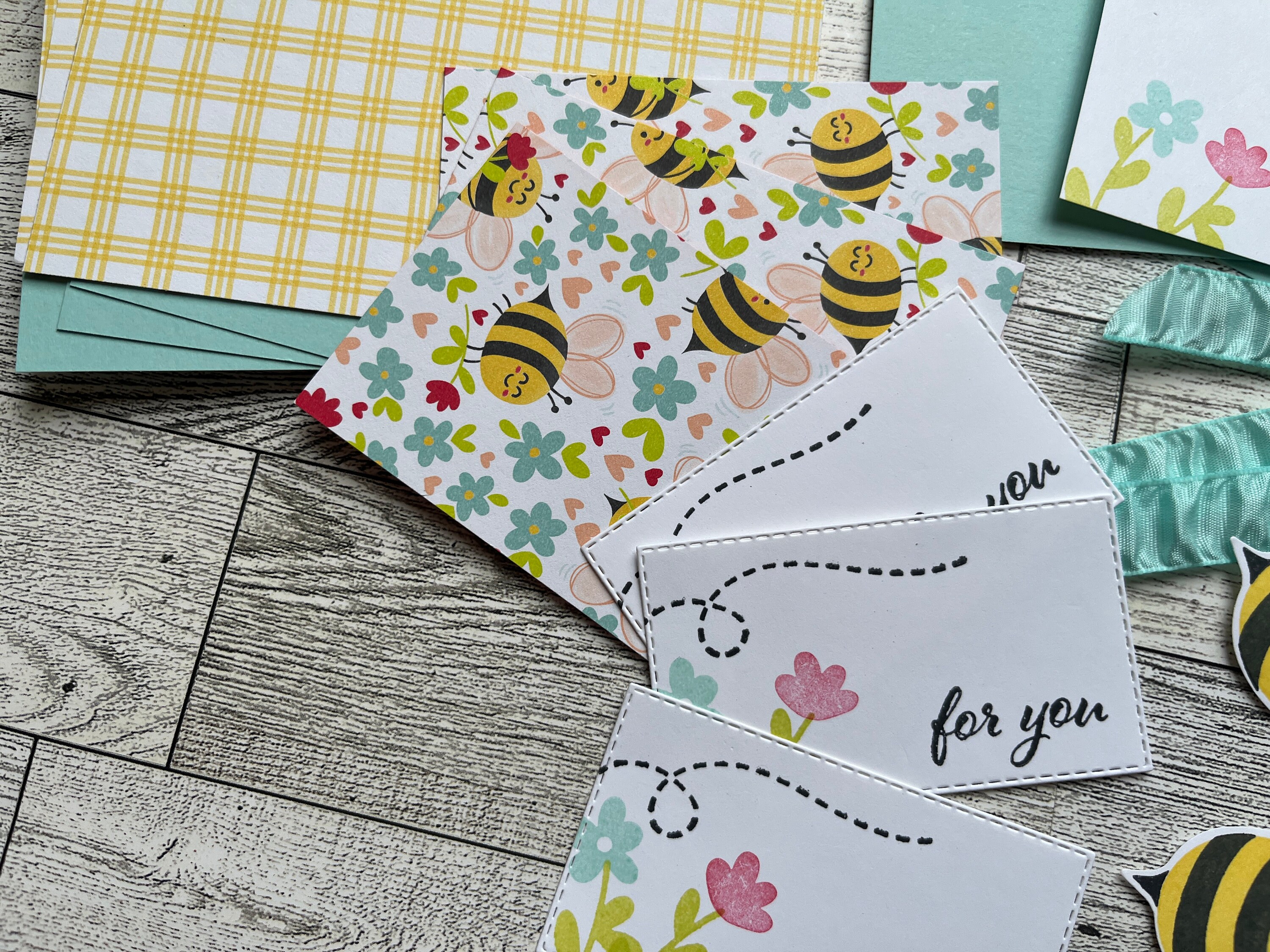 For You Bumblebee Card Kit - Etsy