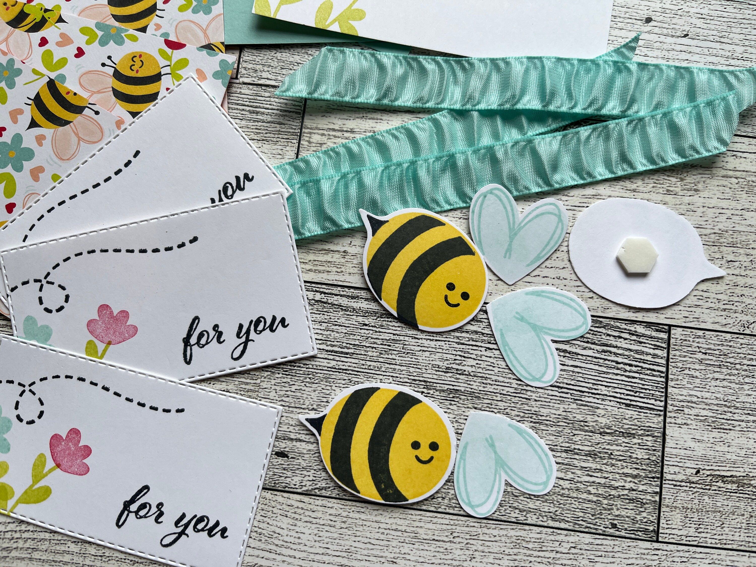 For You Bumblebee Card Kit - Etsy