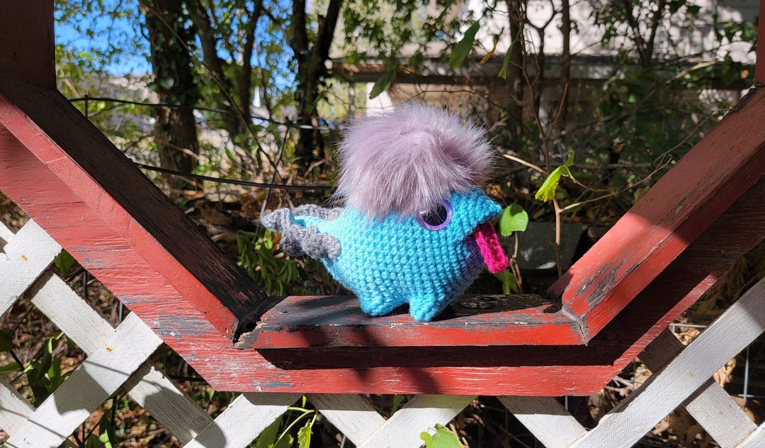 Ready to Ship Blue Puffball Bubbalub - Etsy