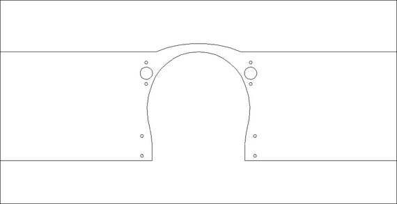 Electronics & Accessories DXF File Small Block Chevrolet SBC Front ...