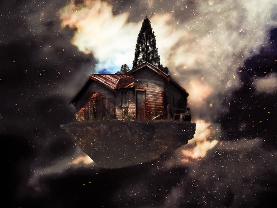Floating Barn Limited Edition Fine Art Digital Print Art - Etsy