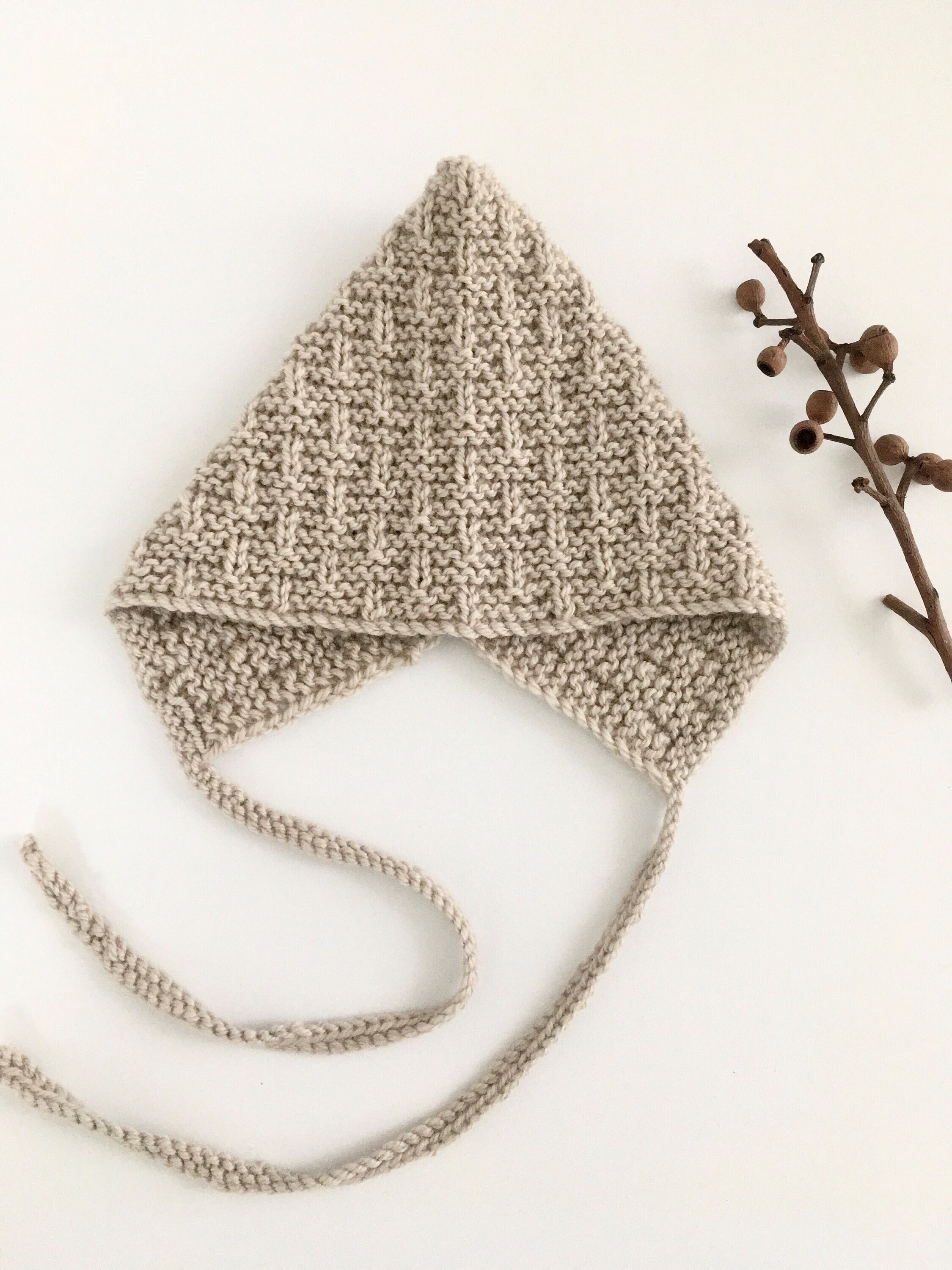 Baby Hat Knitting Patterns: Pixie Hat (PDF Pattern) - English Only - Etsy