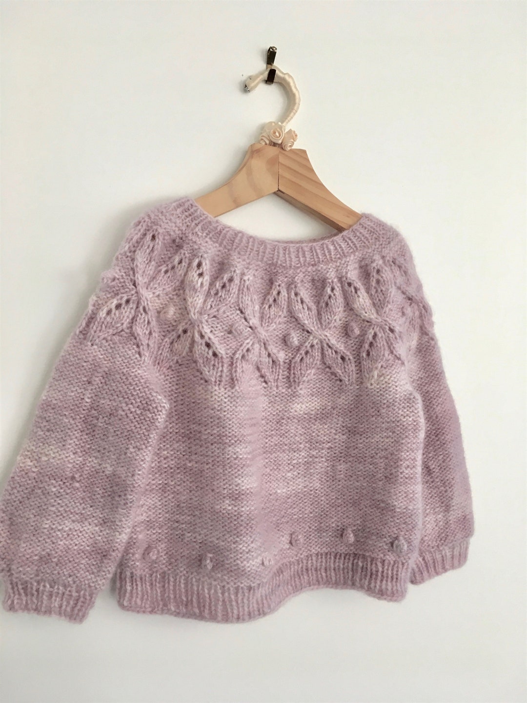 Modèle de tricot, pull de haut en bas, pull en tricot - Etsy France
