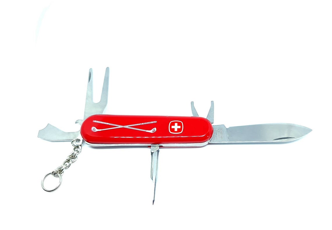Wenger Golf Pro Vintage Swiss Army Knife Golfer Tool | Etsy