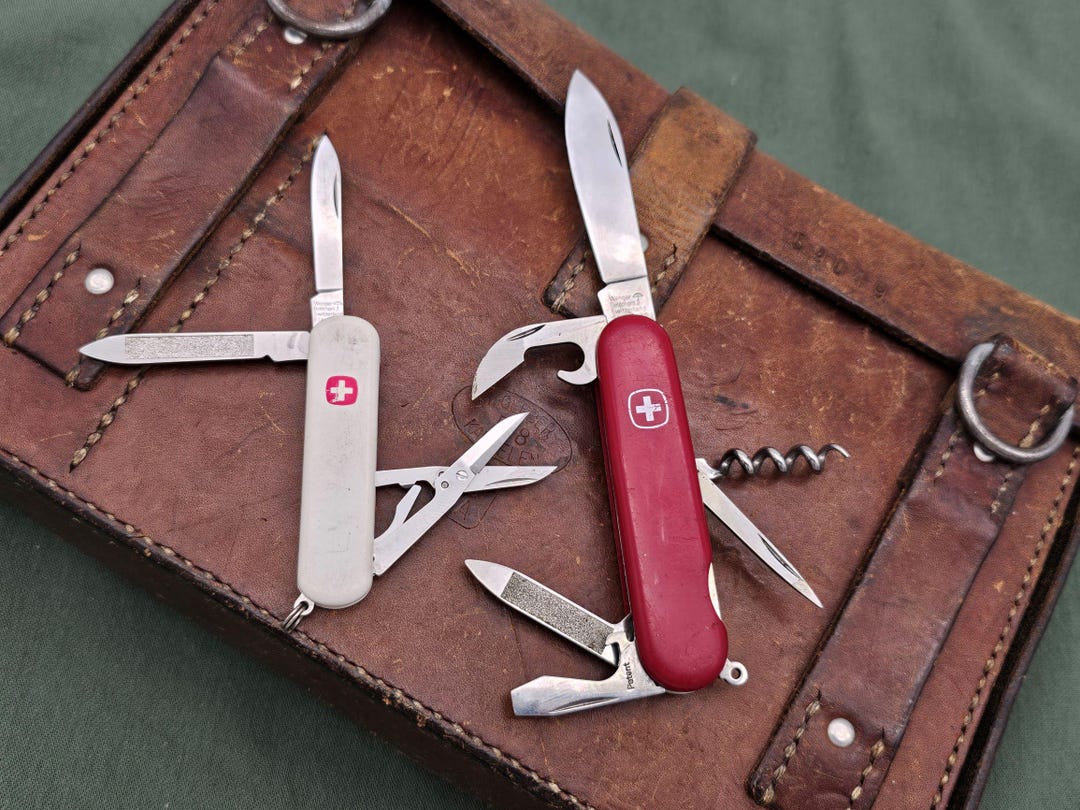 Wenger Commander and Esquire Vintage Retired Swiss Army Tool 85 Mm and ...