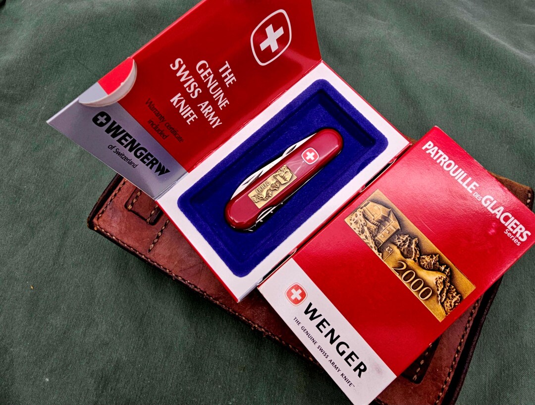 Vintage Wenger Patrouille Des Glaciers “2000” Limited Edition Swiss ...