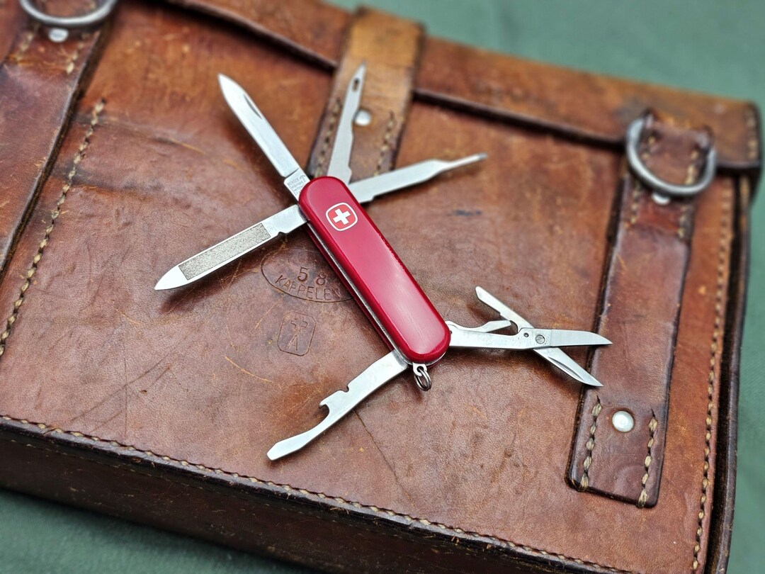 Wenger Pocket Tool Chest Vintage Retired Swiss Army Tool 65 Mm Model ...