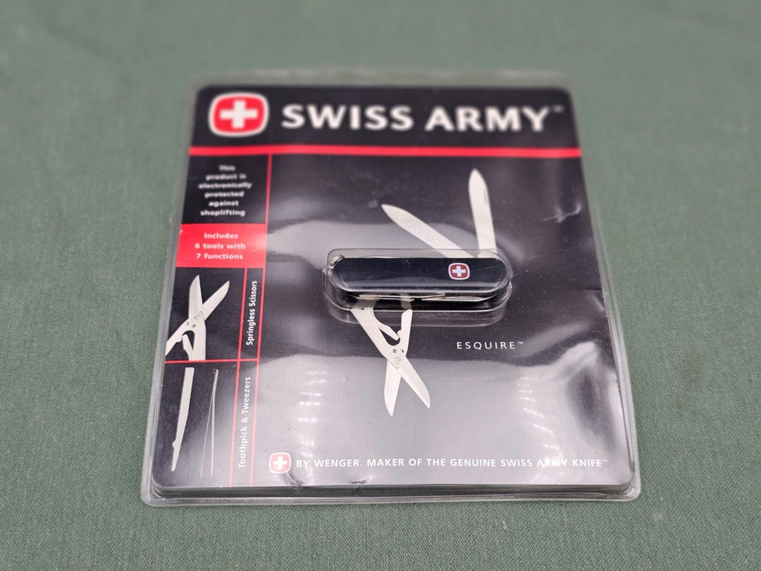 Wenger Esquire Discontinued 65 Mm Swiss Army Tool Rare Sealed NIB Rare ...