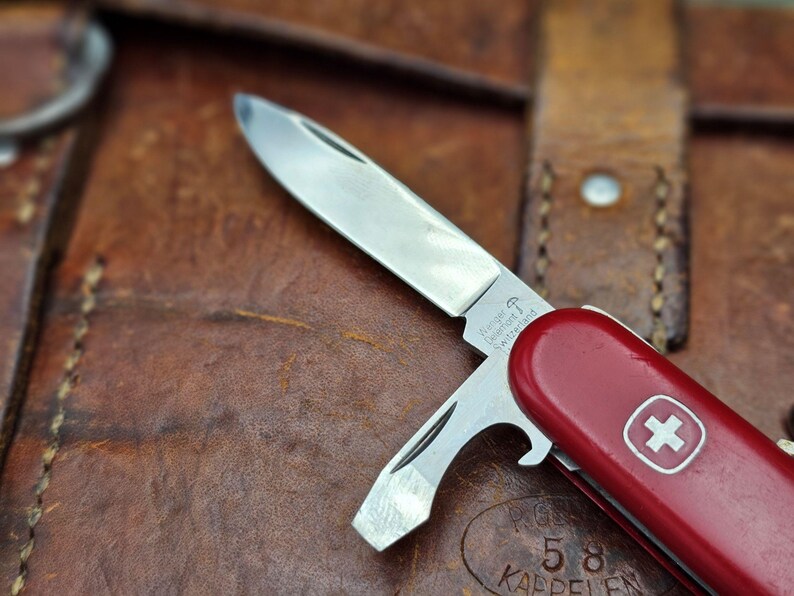 Wenger Dog Leg Traveler Vintage Retired Swiss Army Tool 85 Mm Model - Etsy