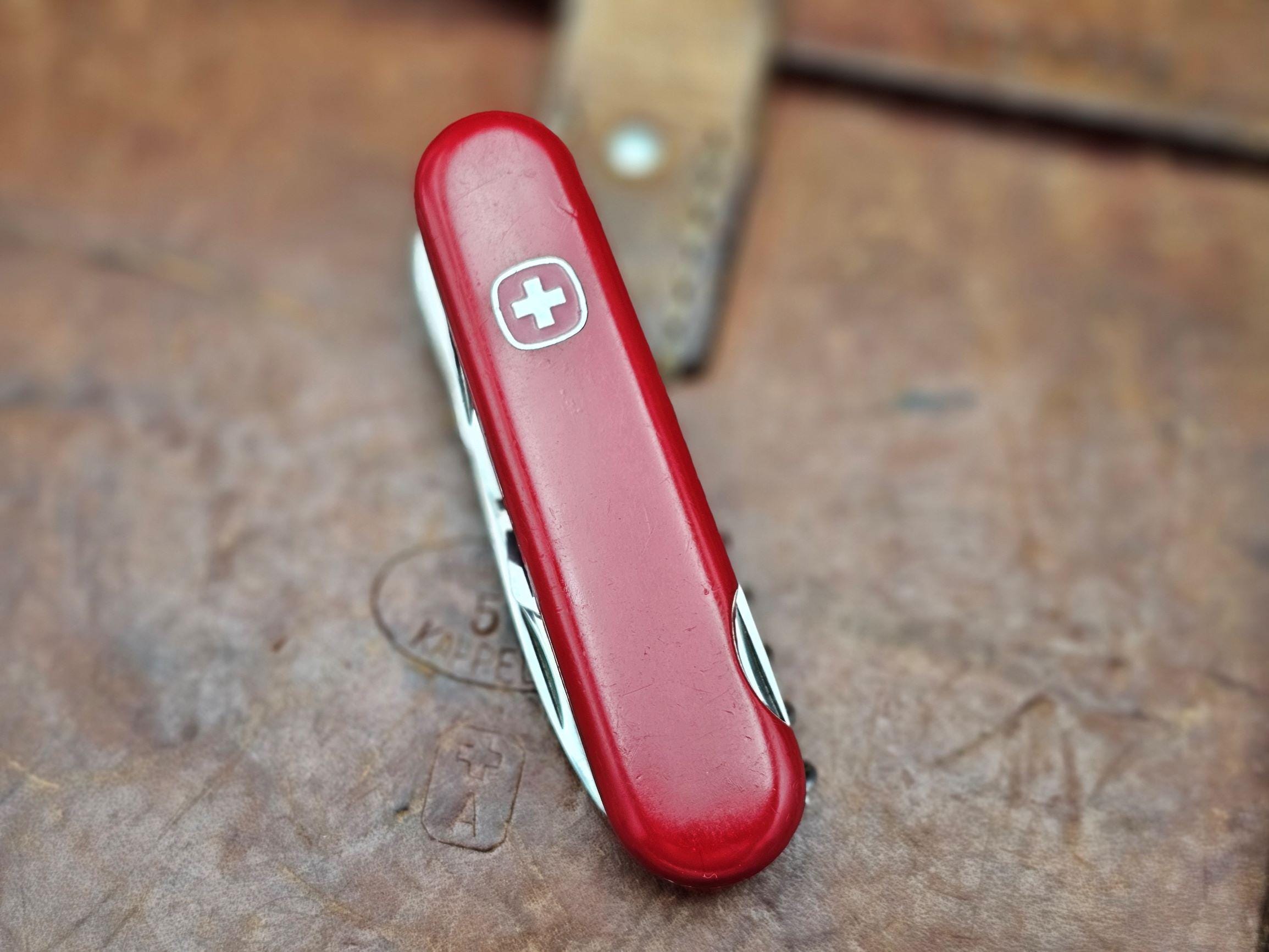 Wenger Dog Leg Traveler Vintage Retired Swiss Army Tool 85 Mm Model - Etsy