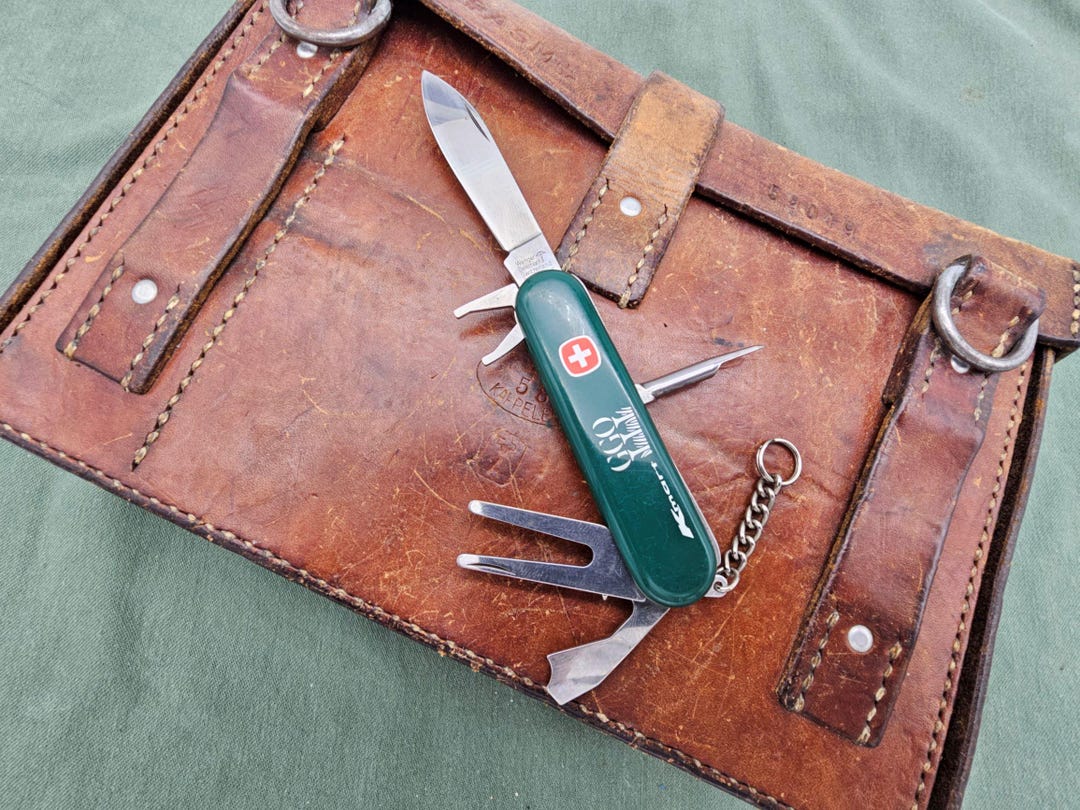 Wenger Golf Pro Rare Color Golfer Vintage Retired Swiss Army Tool 85 Mm ...