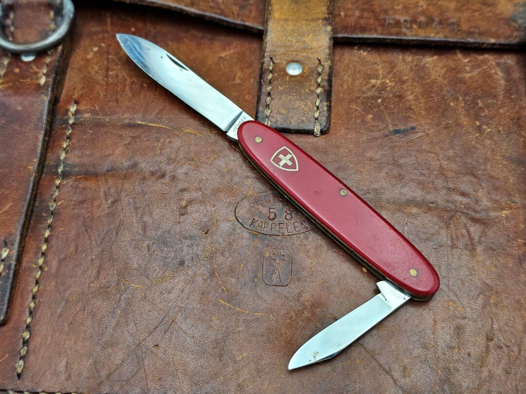 Vintage Wengerinox Wenger Celidor Scales Solo 85 Mm Swiss Army Tool ...