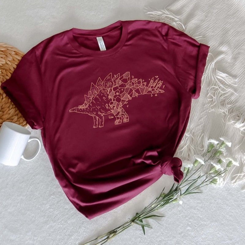 Kids Stegosaurus Tee - Etsy