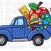 School Truck PNG, School Truck Design, Back to School PNG, School ...