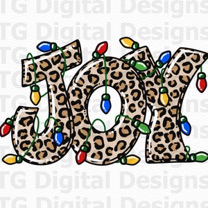 Christmas Leopard PNG, Christmas Joy PNG, Christmas Lights PNG ...