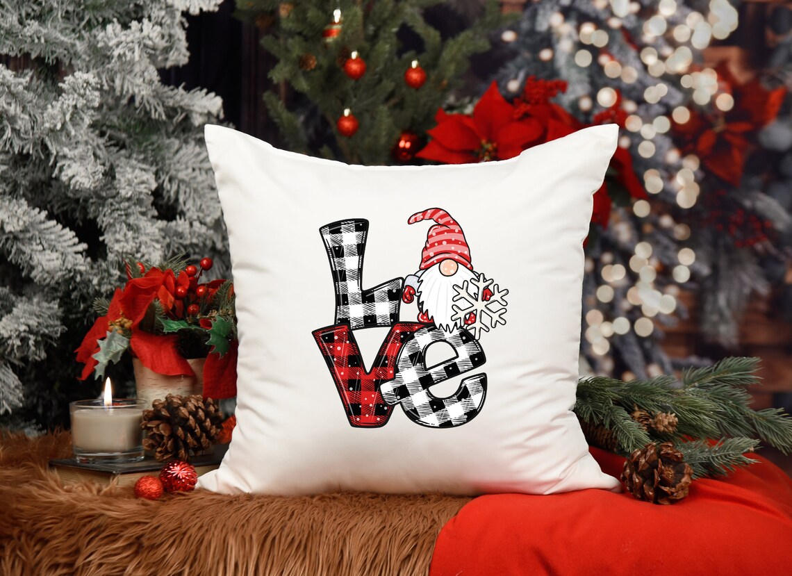 Christmas Sublimation Design, Christmas Gnome PNG, Winter PNG, Buffalo ...