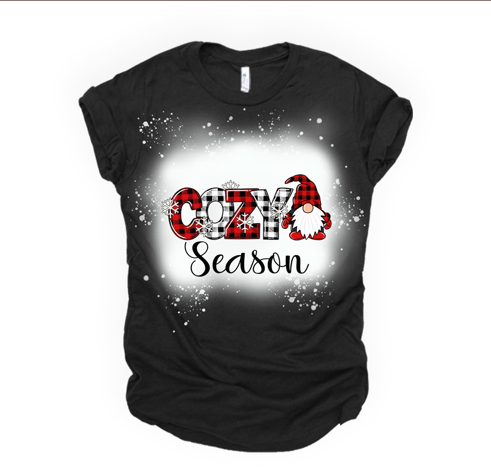 Cozy Season PNG, Gnome PNG, Christmas Design, Buffalo Plaid, Winter PNG ...