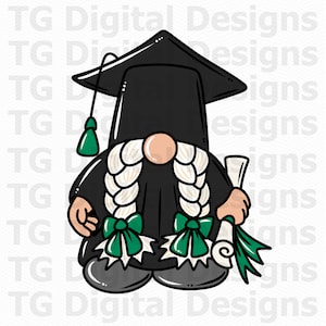 Graduation PNG, Graduation Gnome PNG, School Gnome PNG, Graduation ...