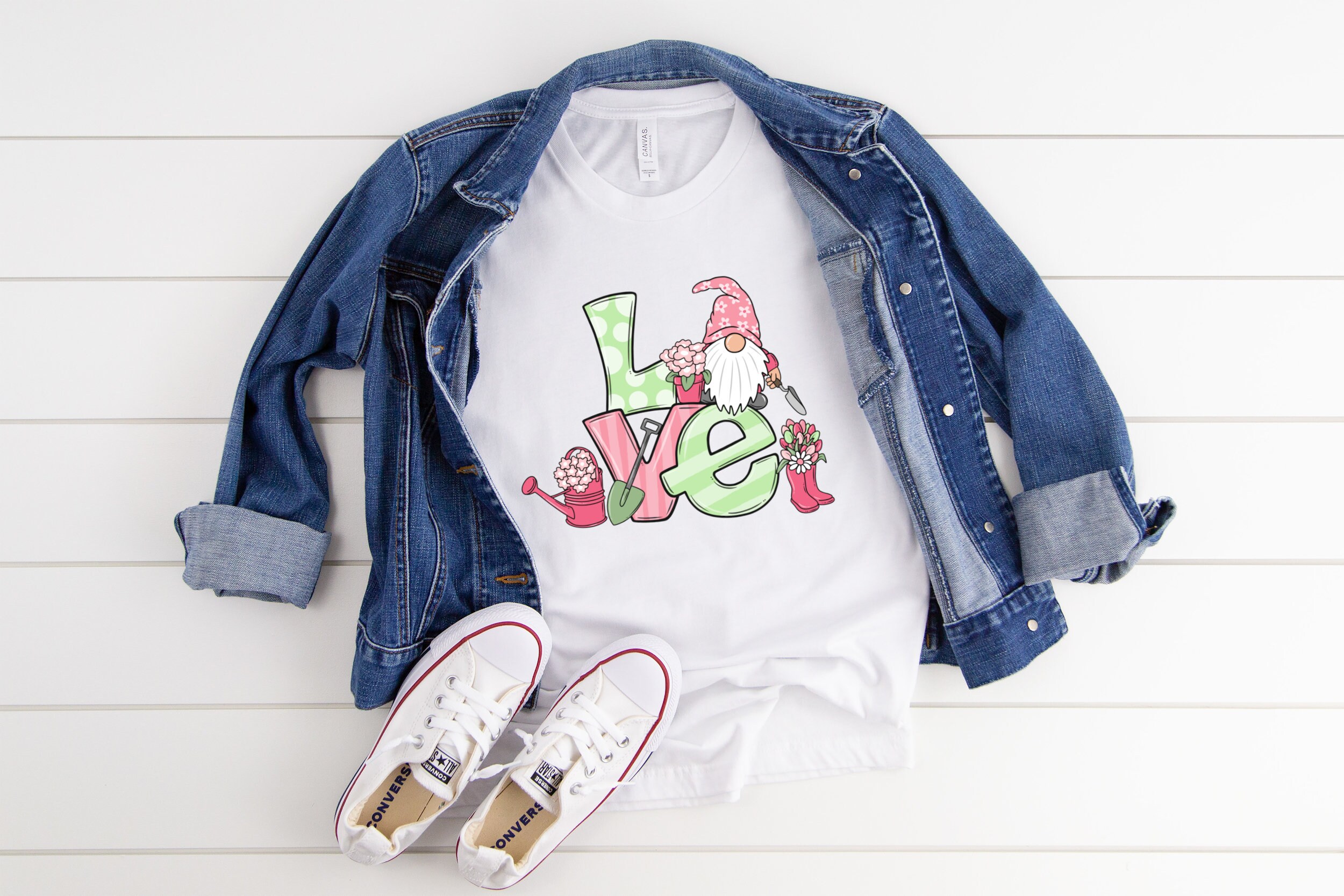 Spring PNG, Spring Gnome PNG, Summer PNG, Spring Love, Gnome Garden ...
