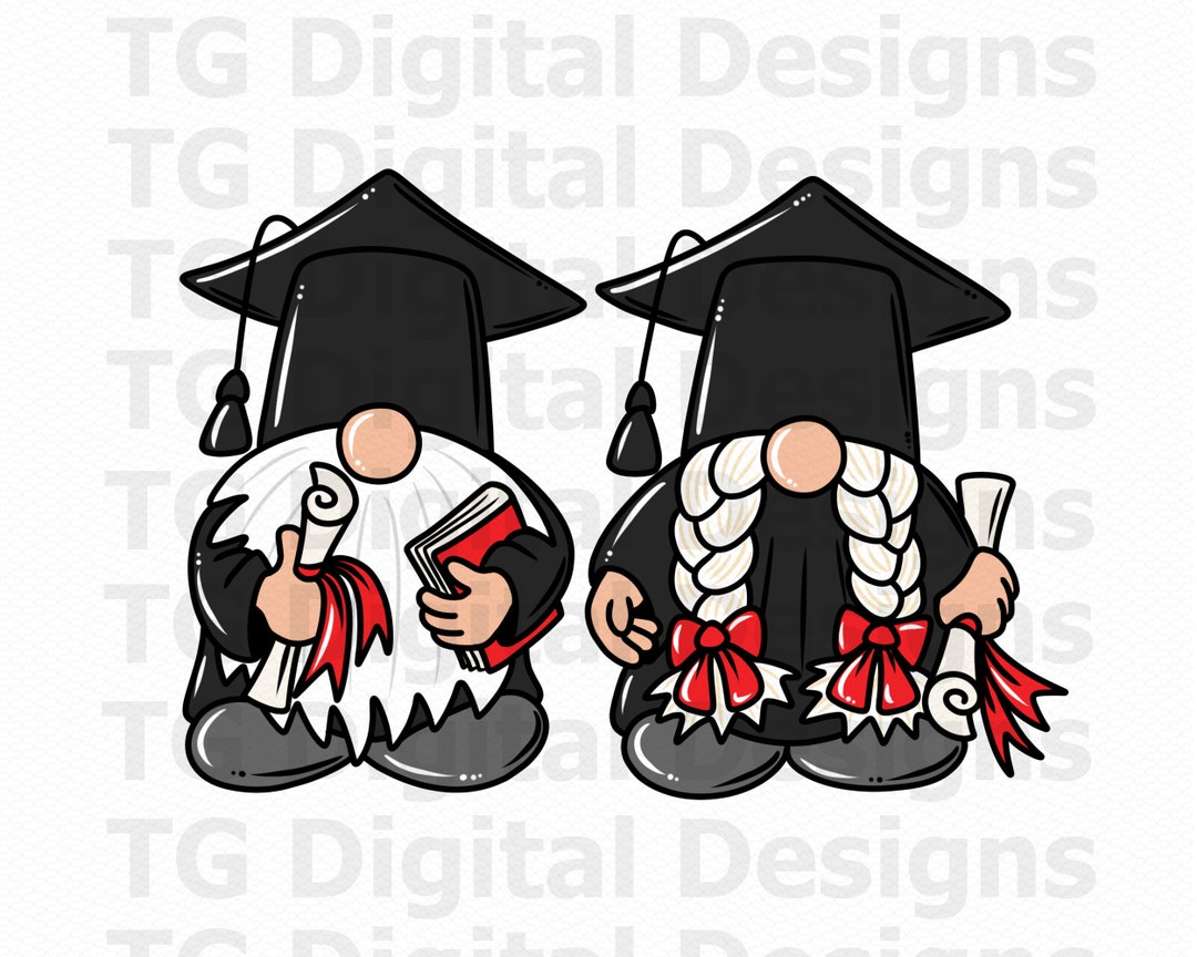 Graduation PNG, Graduation Gnome PNG, Graduate Gift, Graduation ...