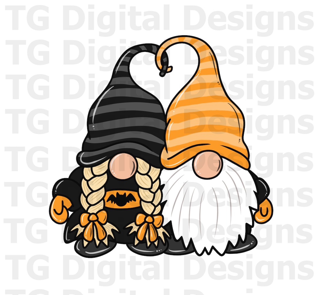 Halloween PNG, Halloween Gnomes PNG, Halloween Sublimation, Halloween ...
