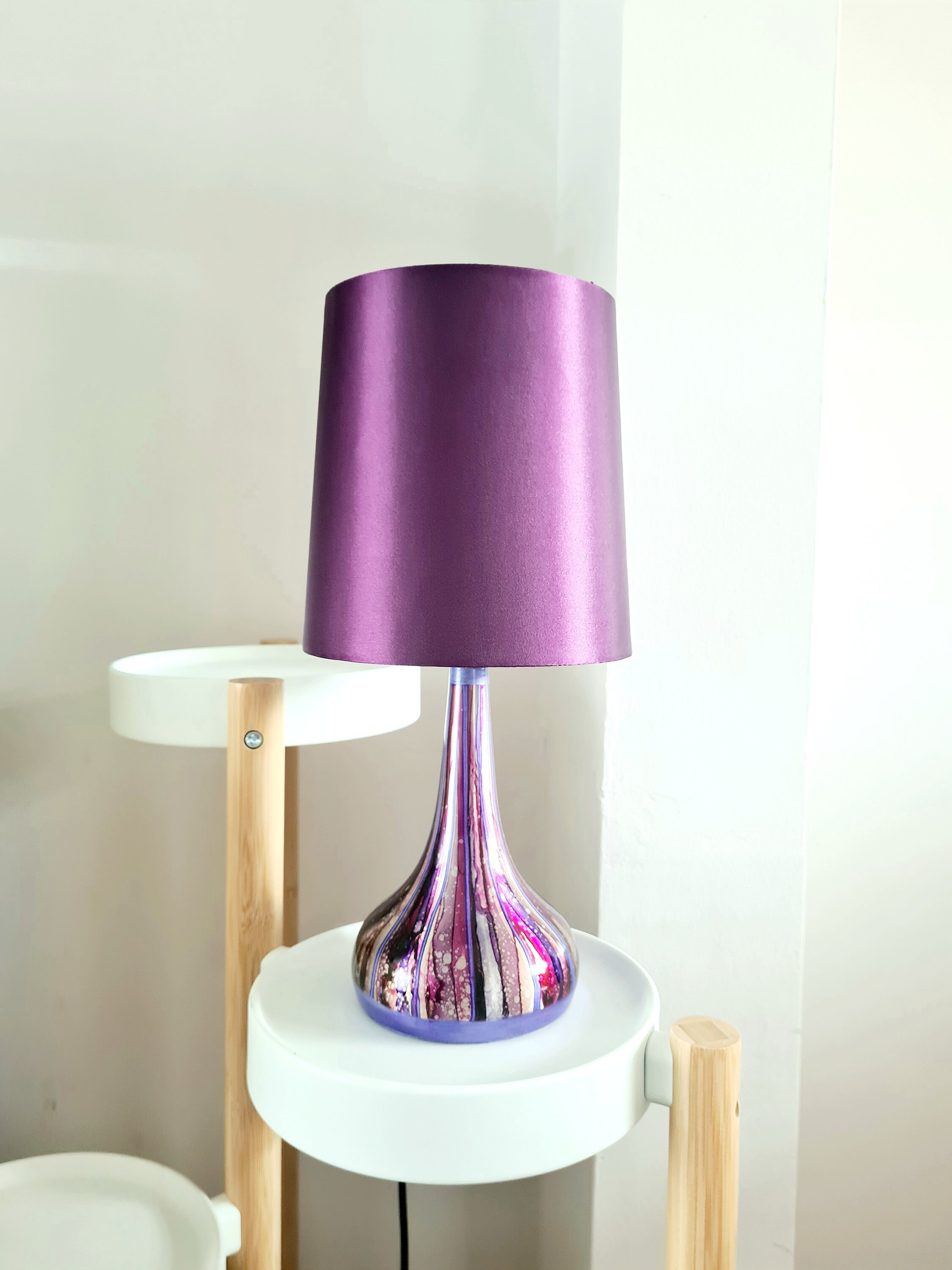 Hand Painted Touch Lamp Touch Table Lamp Home Decor - Etsy UK