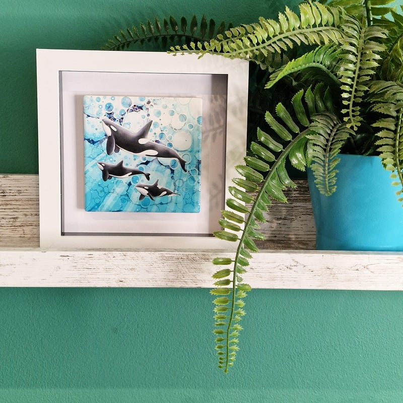 Killer Whale Art - Etsy