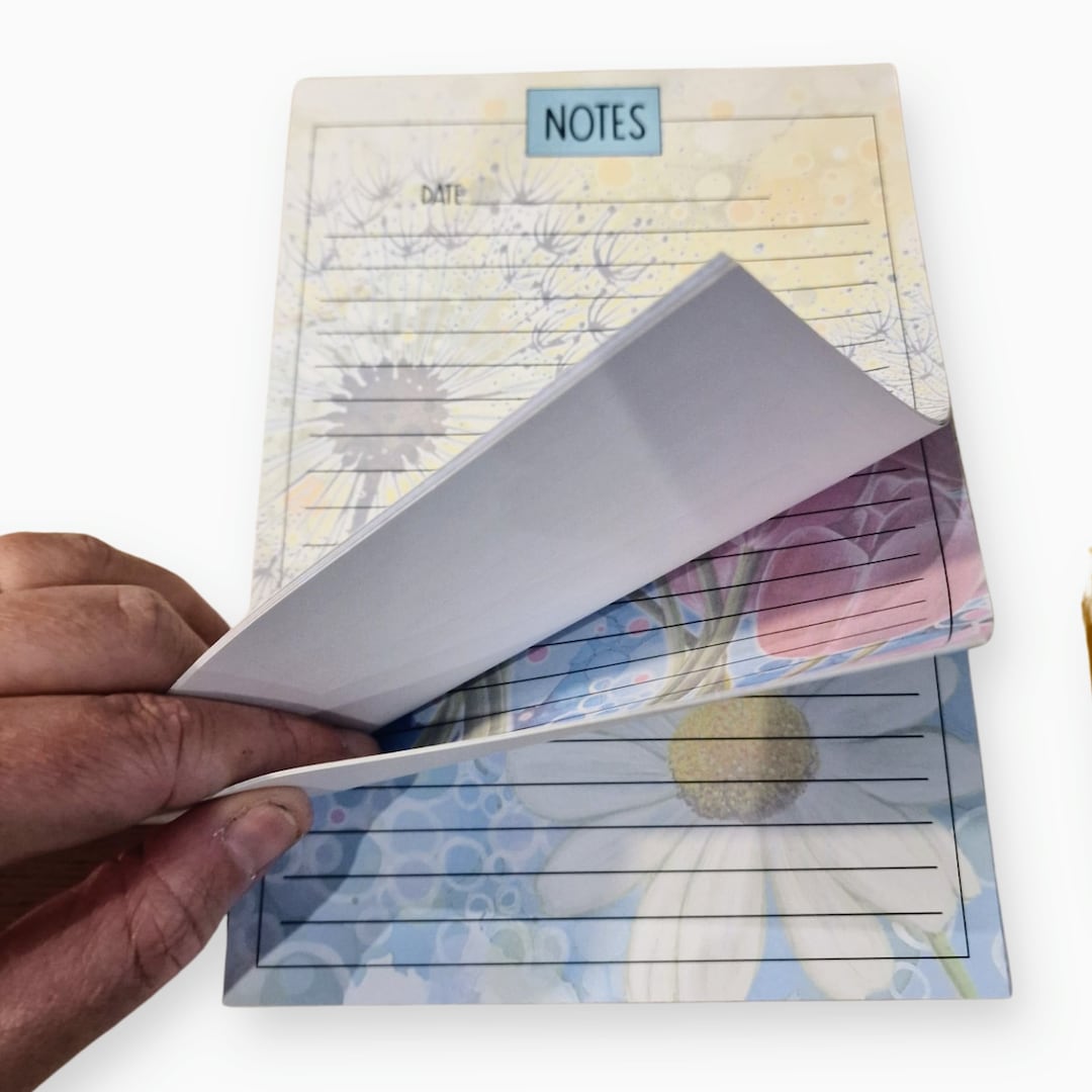 Flower to Do List Notepad, 50 Sheets to Tear off Shopping List, Note ...