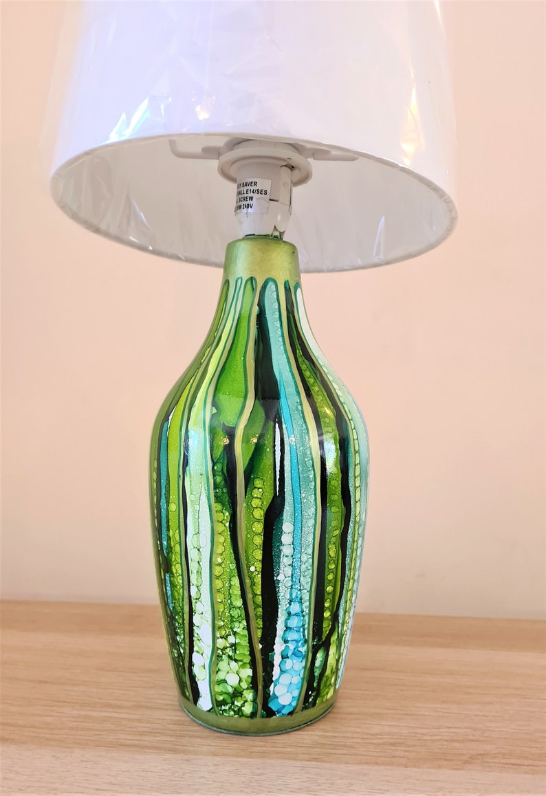 Hand Painted Table Lamp Ceramic Table Lamp Home Décor | Etsy