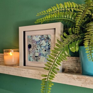 Dandelion Ceramic Wall Art Mini Tile Framed Art Housewarming Birthday ...