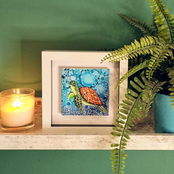 Turtle Picture Frame - Etsy