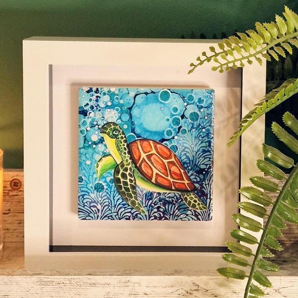Turtle Picture Frame - Etsy
