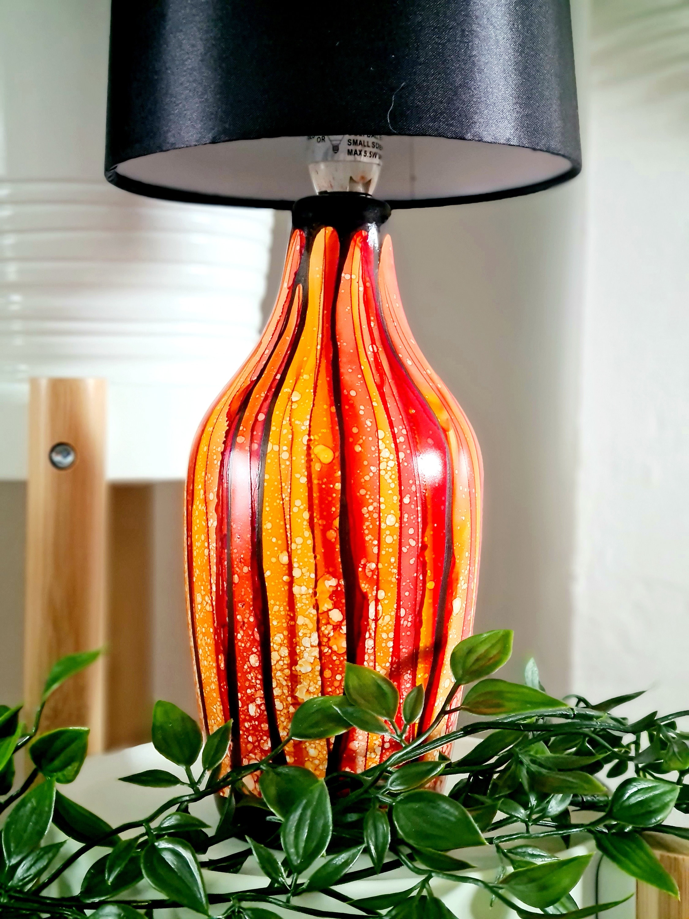 Hand paintedTable Lamphome decorceramichousewarming | Etsy