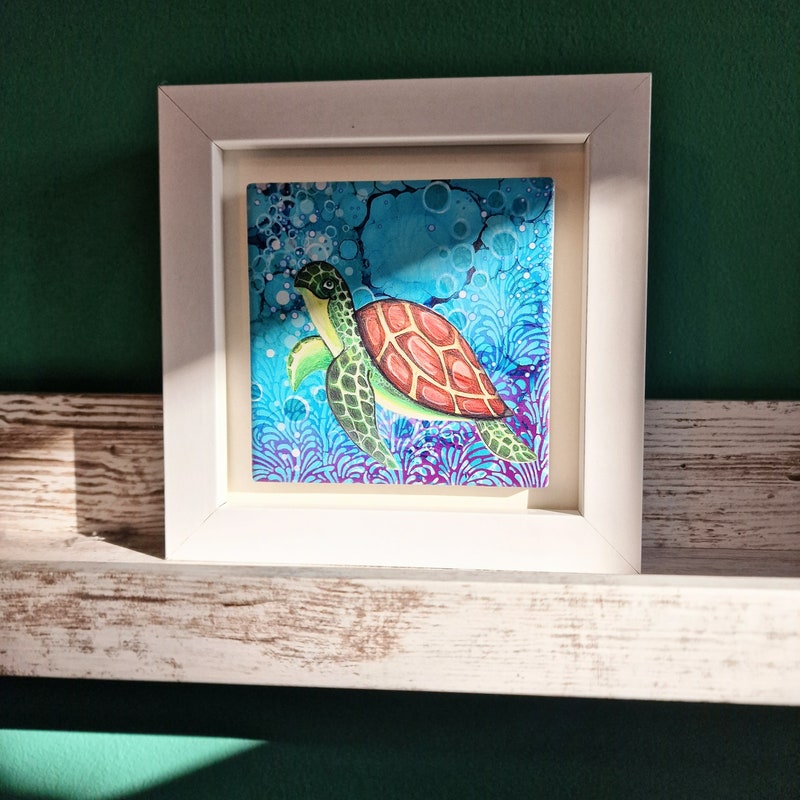 Turtle Picture Frame - Etsy