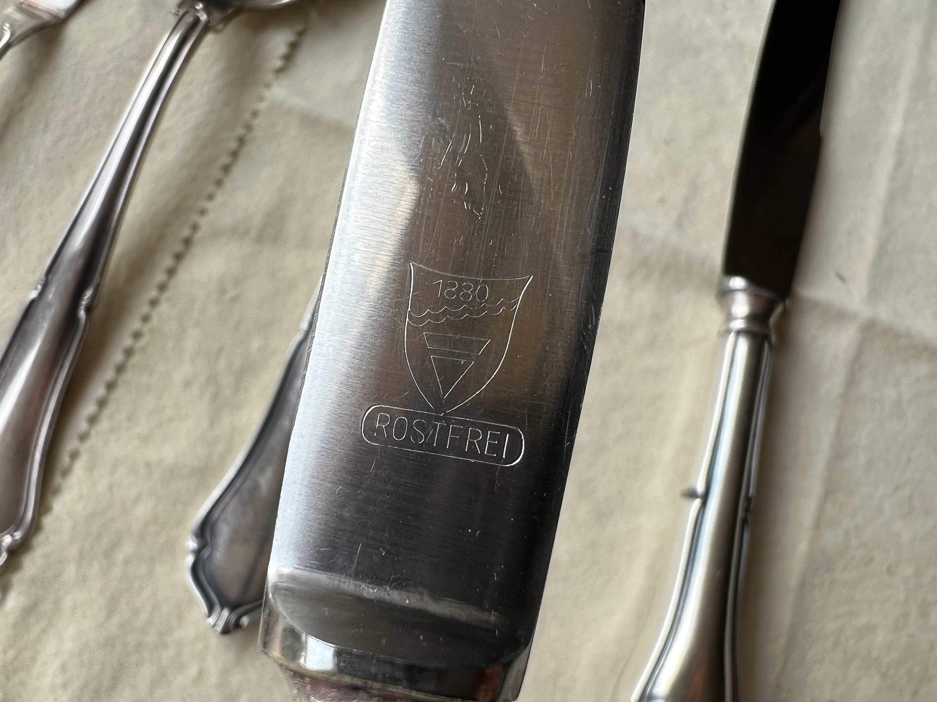 Cutlery Rostfrei Solingen Model Florida Set 12 People - Etsy