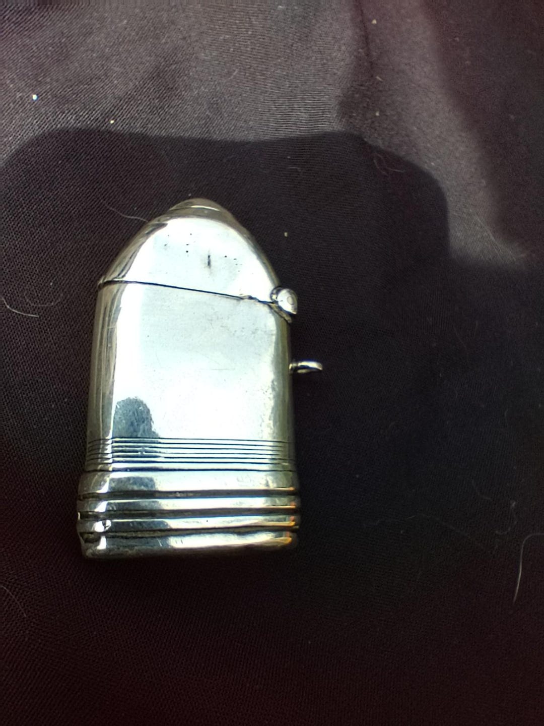 Antique Solid Silver George V Novelty WW1 Silver Howitzer Shell Vesta ...